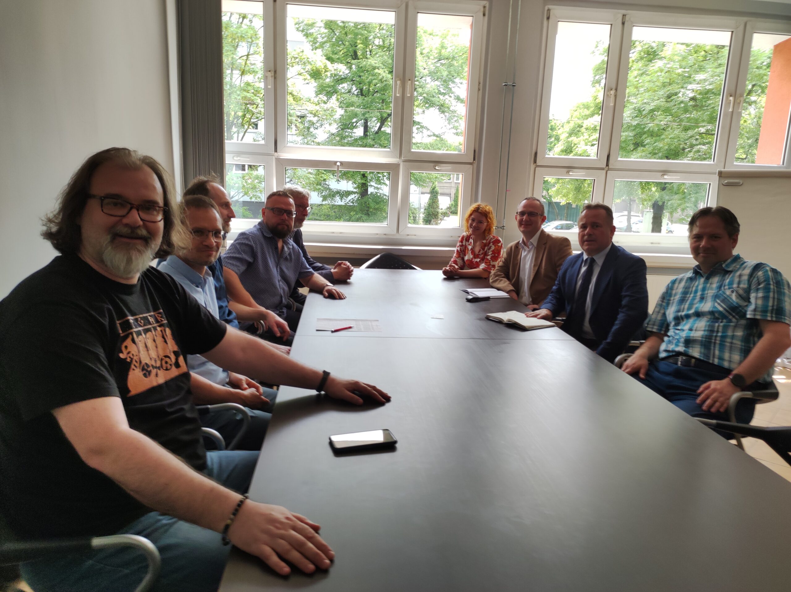 Spotkanie robocze w sprawie powołania wspólnych studiów doktoranckich trzech ośrodków (Katedry ...