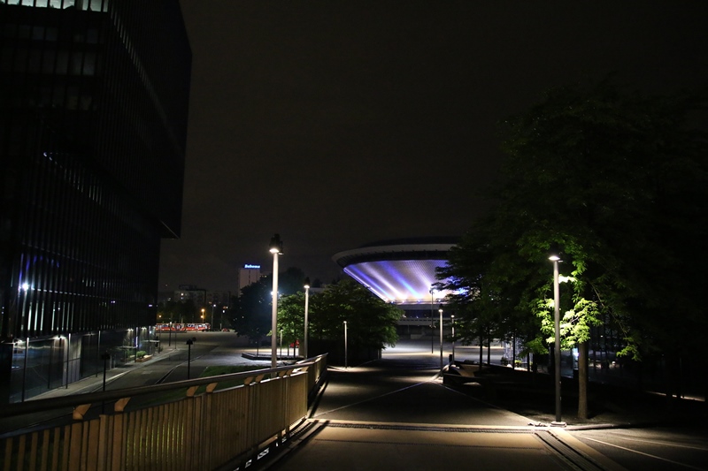 Spodek in the Colours of the University of Silesia | Uniwersytet Śląski ...